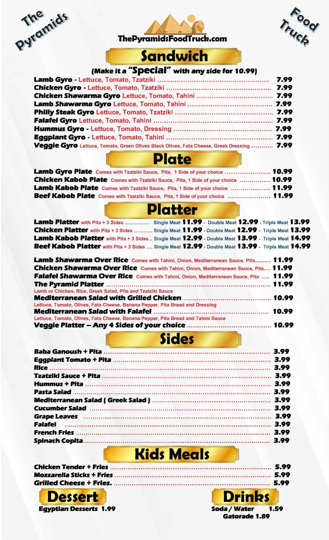 Food Truck: Pyramids Mediterranean Food – Winston Ridge HOA, Inc.